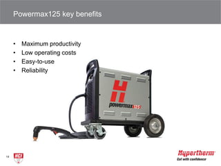 Hypertherm Powermax125 air plasma cutting and gouging system new ...