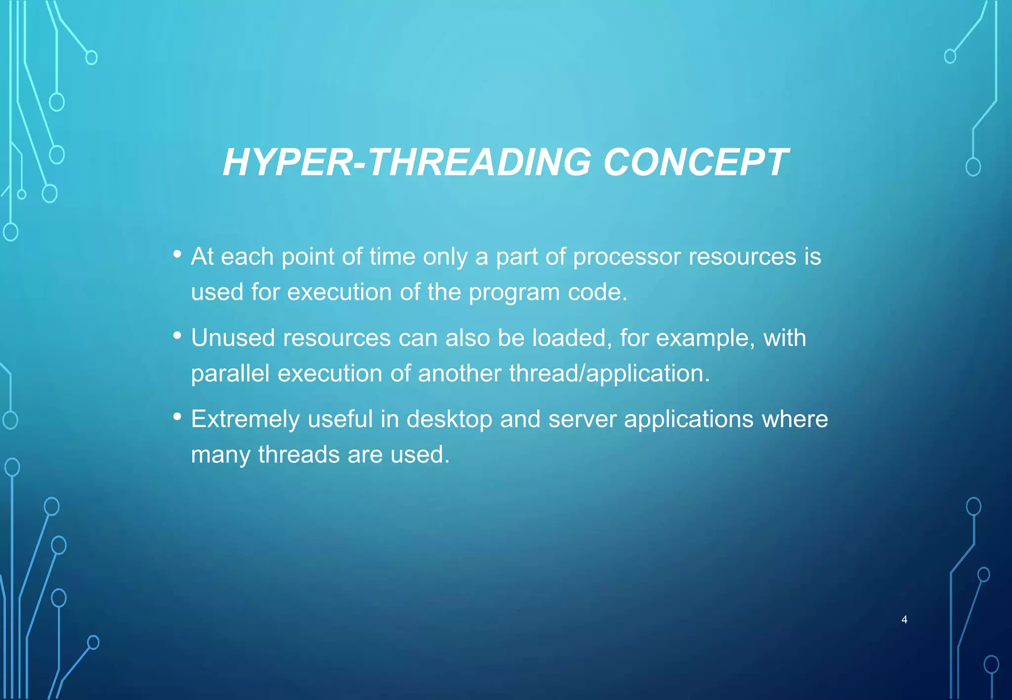 Hyper threading | PPT