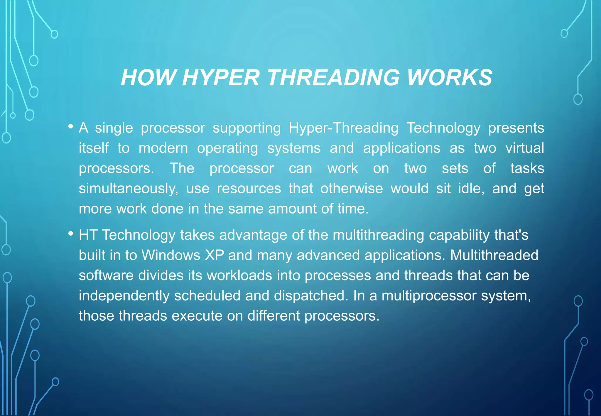 Hyper threading | PPT | Free Download