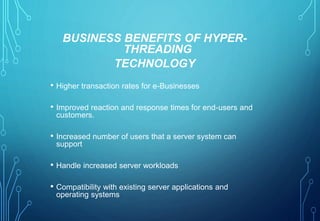 Hyper threading | PPT