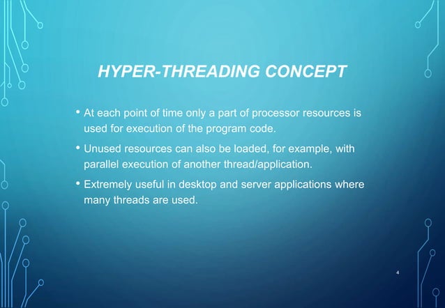 Hyper threading | PPT