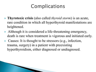 Hyperthyrodism | PPTX