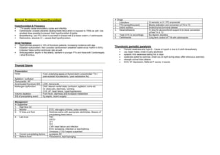Hyperthyroidism summary | PPT
