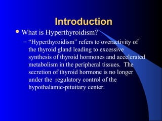 Hyperthyroidism | PPT