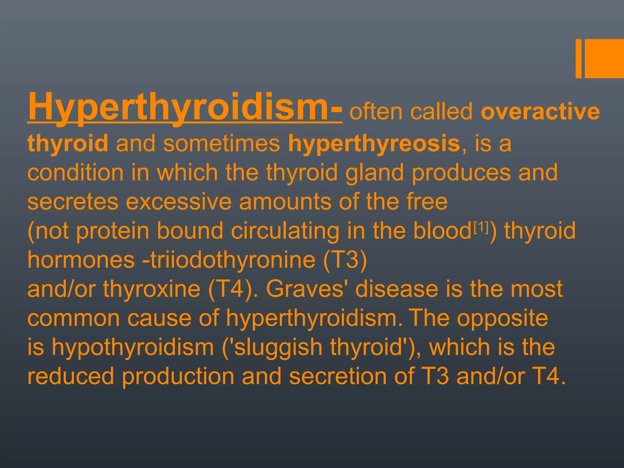 Hyperthyroidism | PPT