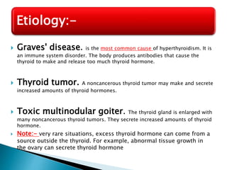 Hyperthyroidism | PPTX