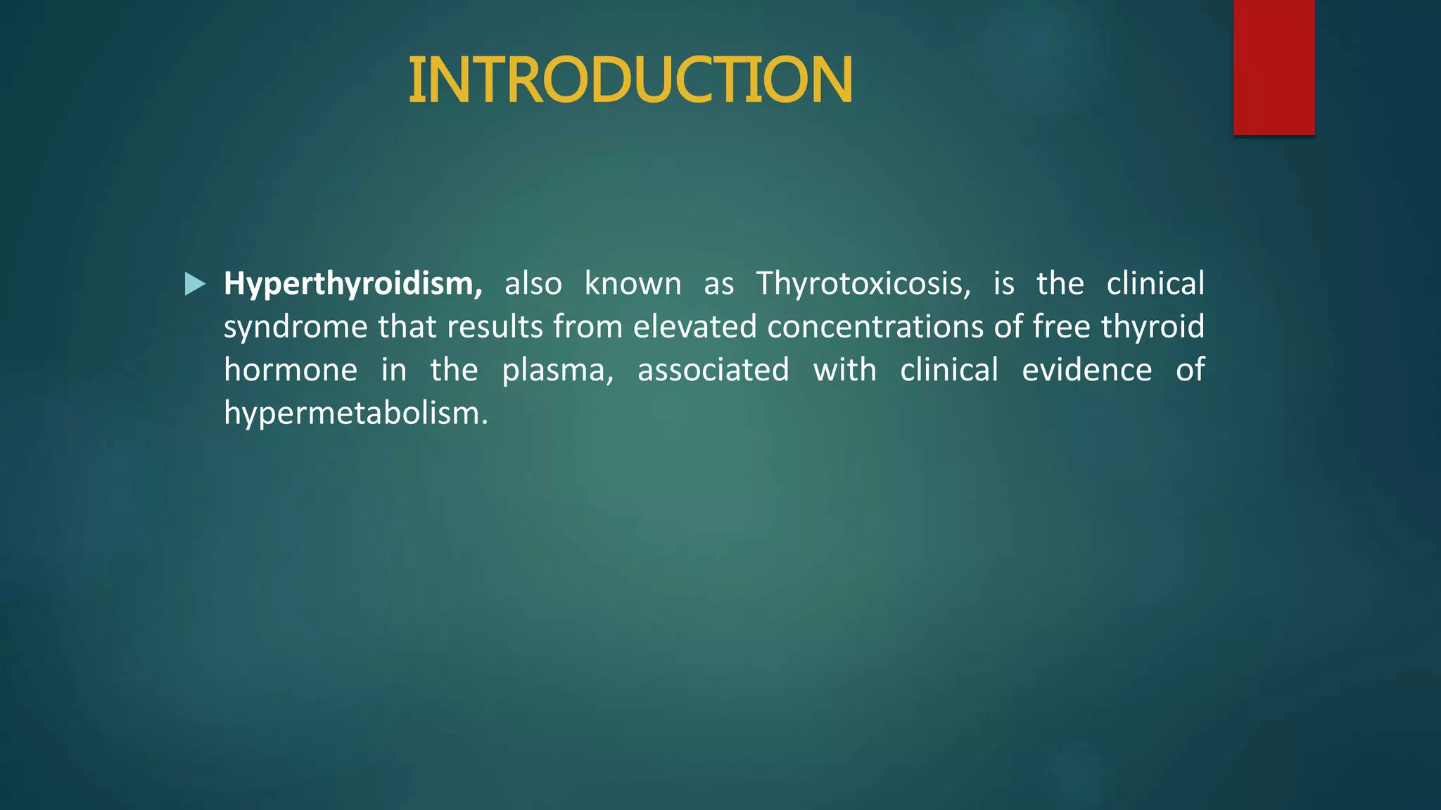 Hyperthyroidism | PPTX | Thyroid Disorders | Endocrine and Metabolic Diseases