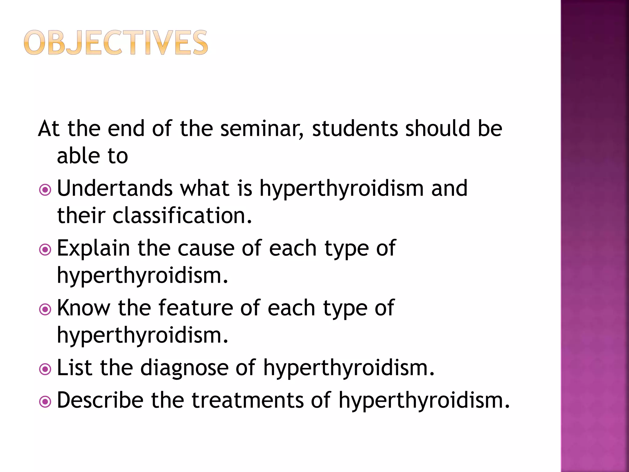 Hyperthyroidism | PPTX