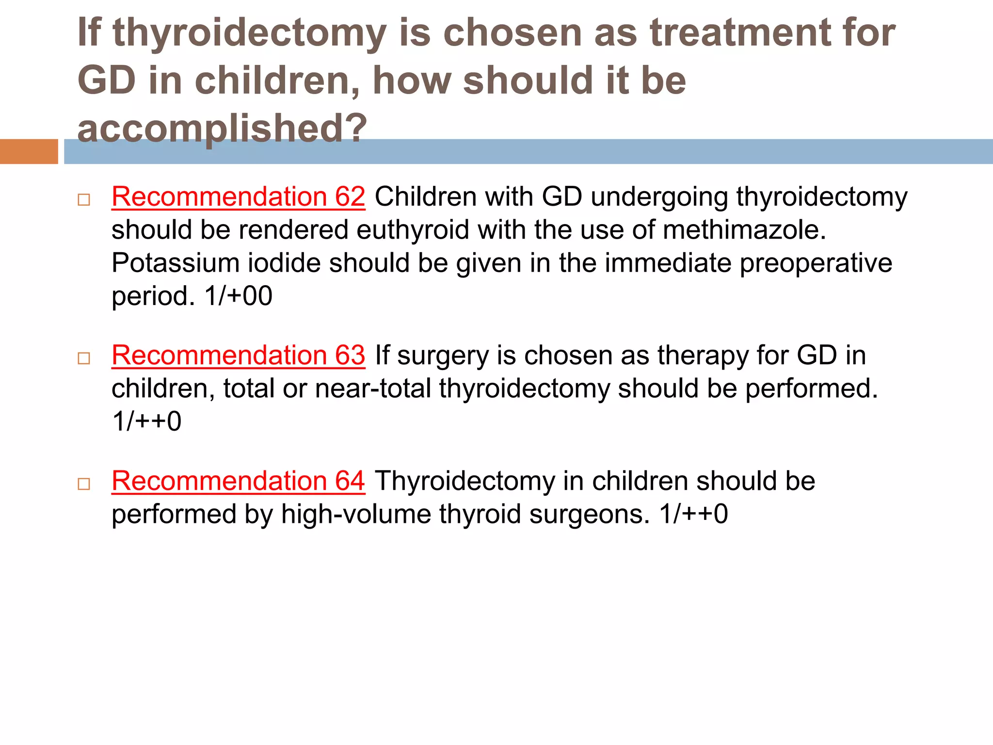 Hyperthyroidism Guidelines | PPTX