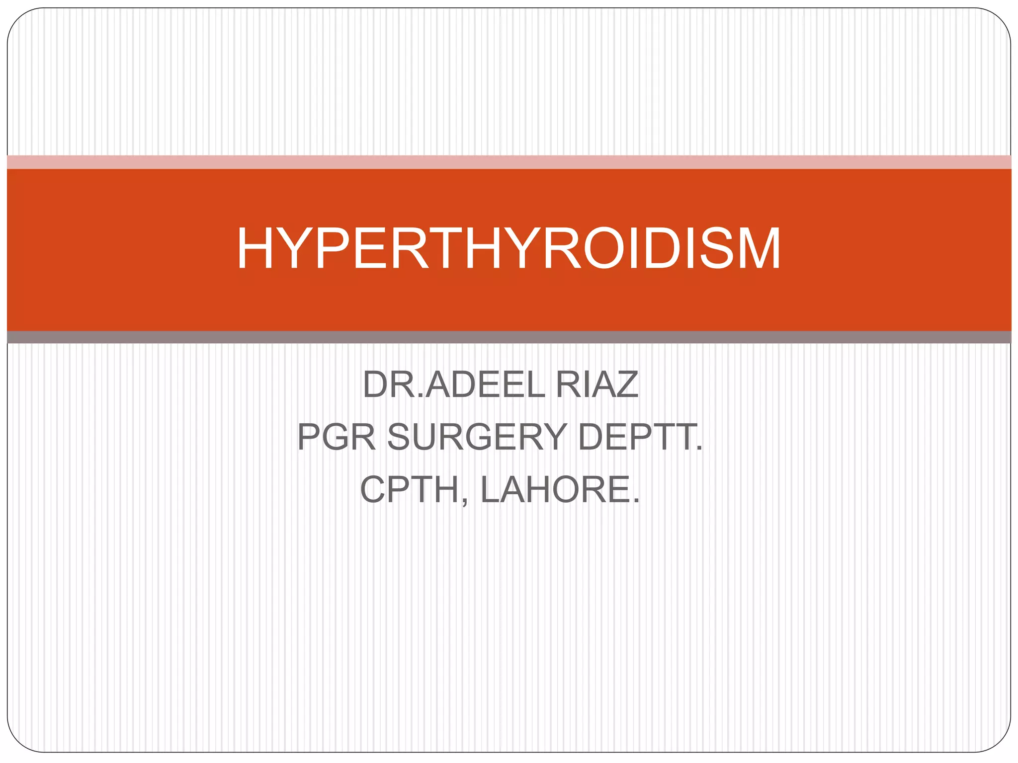Hyperthyroidism 180209201848 Pdf