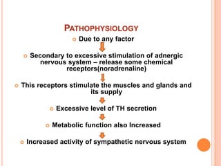 Hyper thyroidism | PPTX | Thyroid Disorders | Endocrine and Metabolic ...