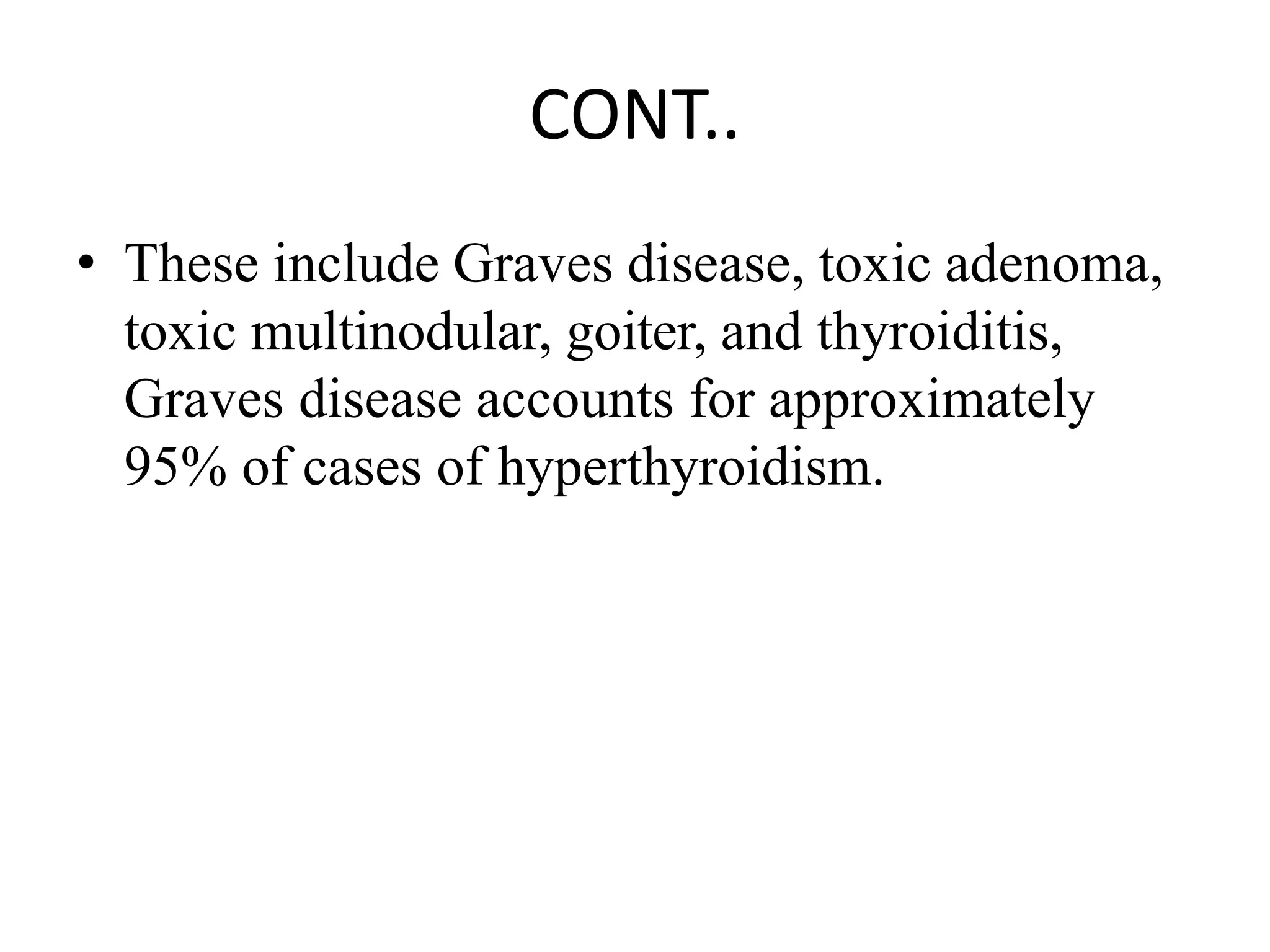 Hyperthyroidism | PPTX