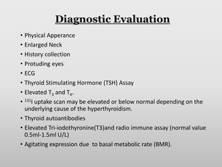 Hyperthyroidism | PPTX