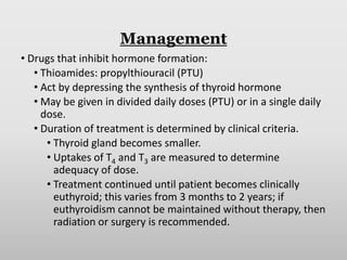 Hyperthyroidism | PPTX