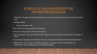 hyperthyroidism | PPTX