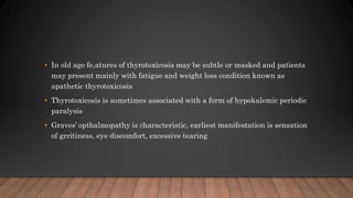 hyperthyroidism | PPTX