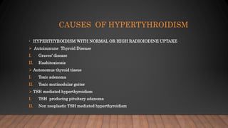 hyperthyroidism | PPTX