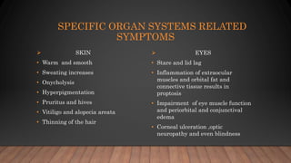 hyperthyroidism | PPTX