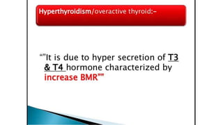 Hyperthyroidism Thyroid Disorders Pptx