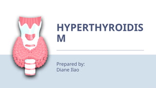 THE CONCEPT OF HYPERTHYROIDISM AND THE NURSING PROCESS | PPTX