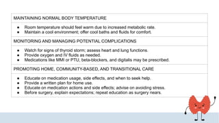 THE CONCEPT OF HYPERTHYROIDISM AND THE NURSING PROCESS | PPTX