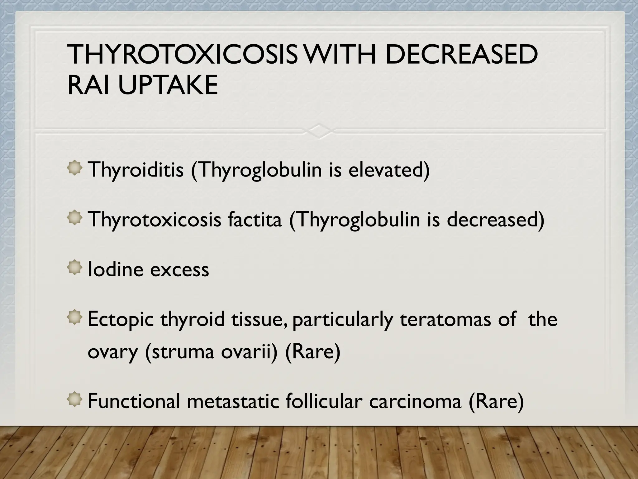 Hyperthyroidism Mainly From Harrison Pptx