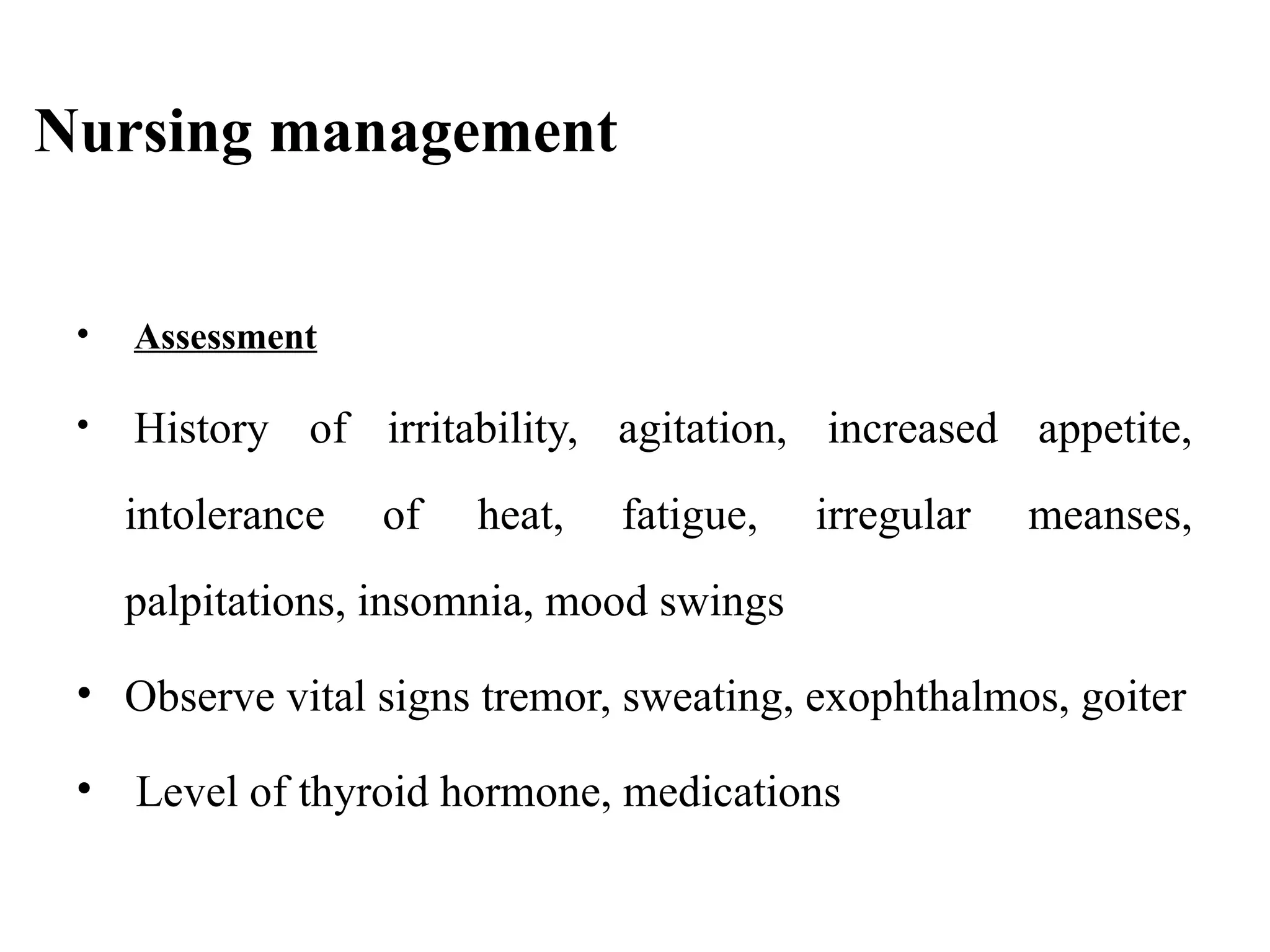 Hyperthyroidism.pptx For Nurses BNS first year | PPTX