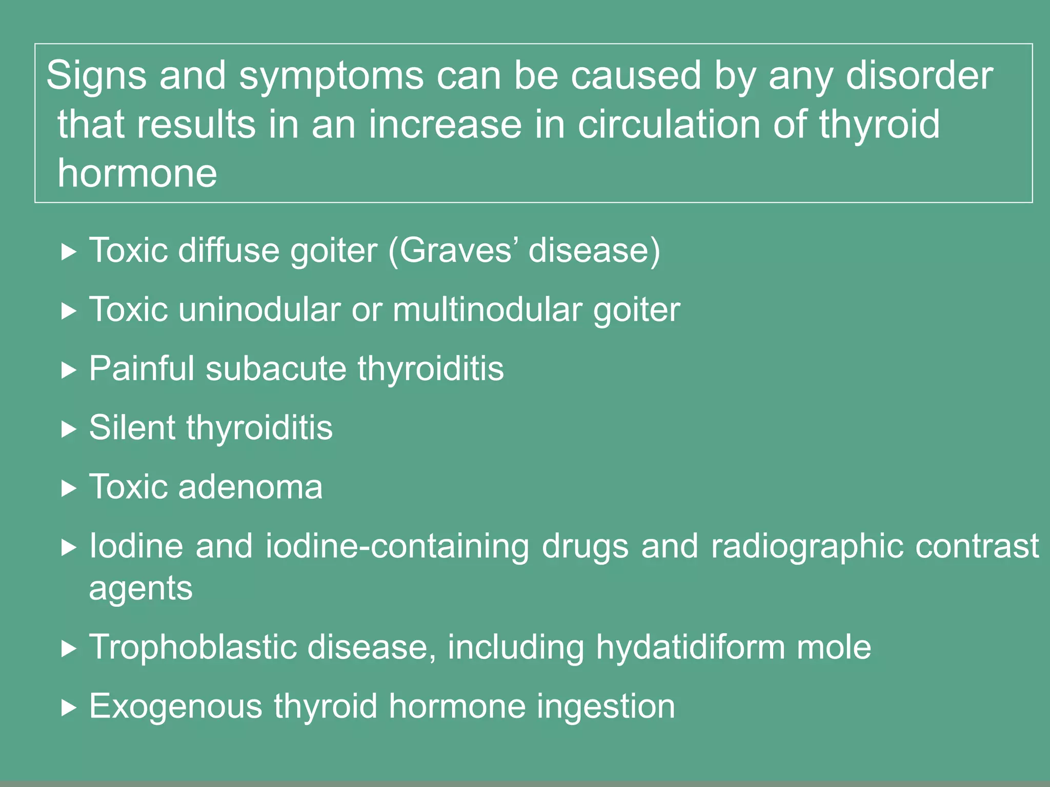 Hyperthyroidism approach to management- dr selim | PPT