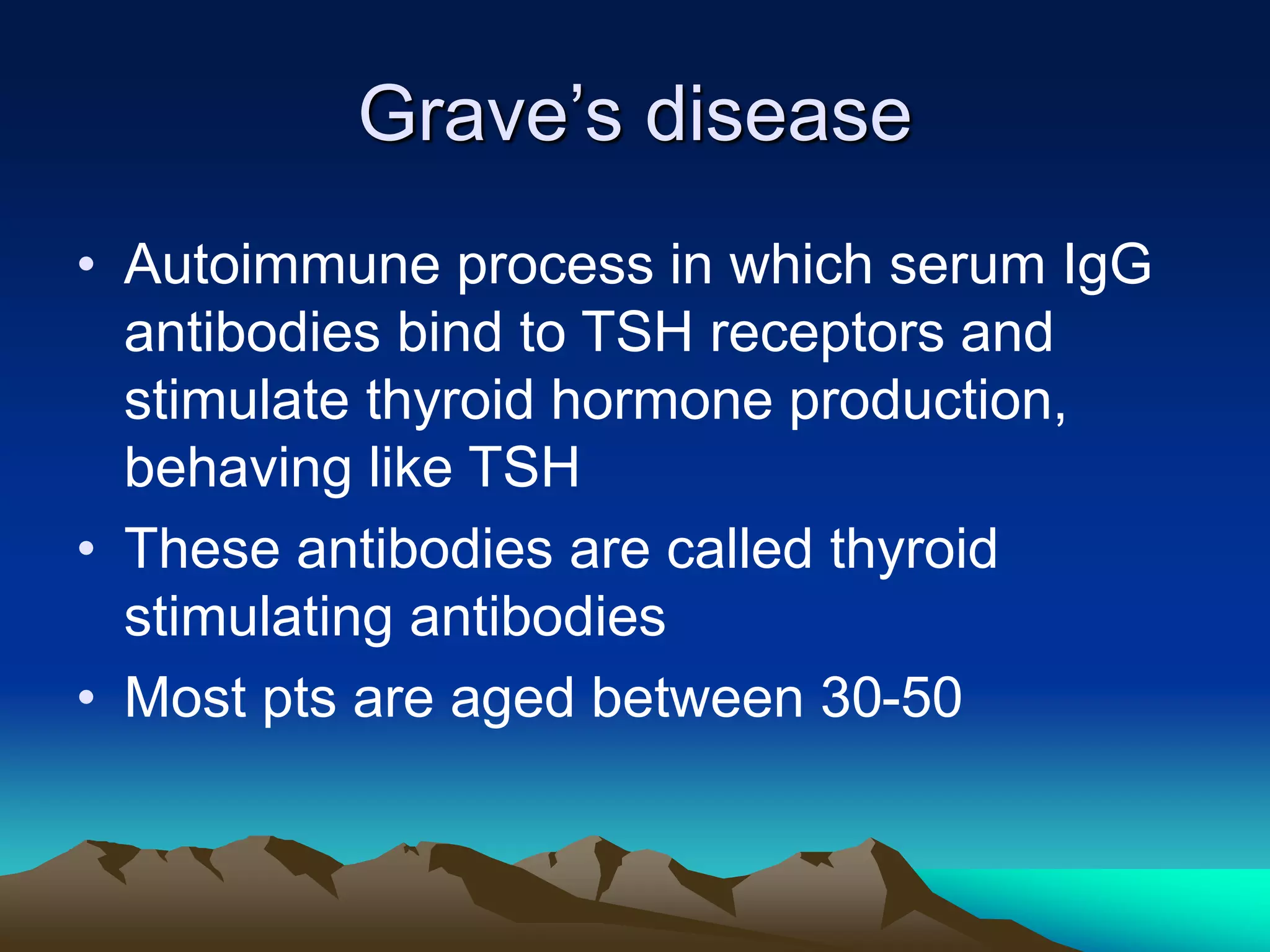 HYPERTHYROIDISM-lecture.ppt | Thyroid Disorders | Endocrine and ...