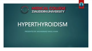 HYPERTHYROIDISM | PPT