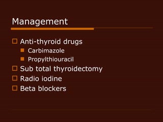 Hyperthyroidism 19.7.08