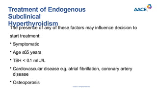 Hyperthyroidism, throtoxicosis from the AACE.pptx