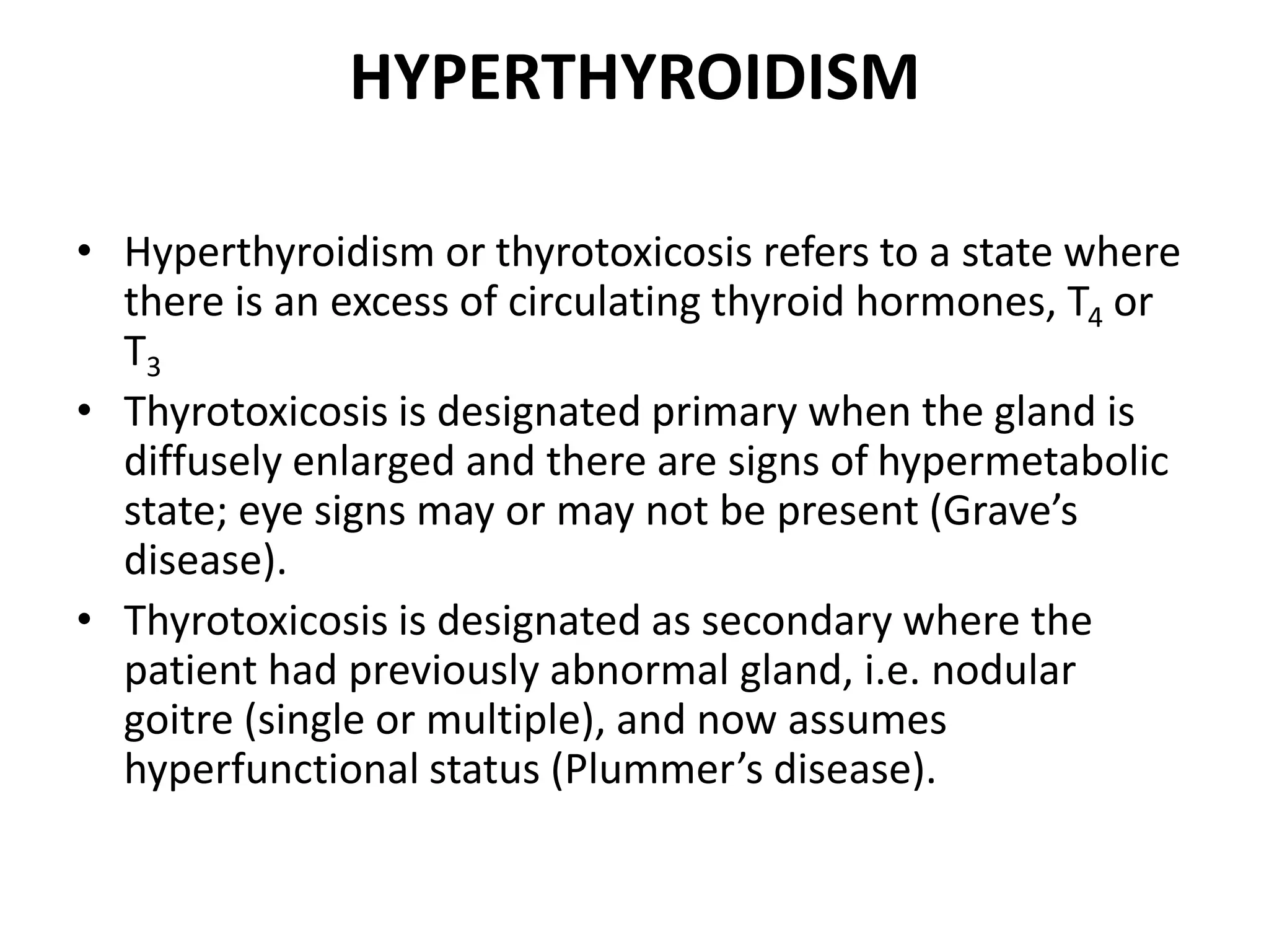 HYPERTHYROIDISM AND HYPOTHYROIDISM DCM 2018.pptx