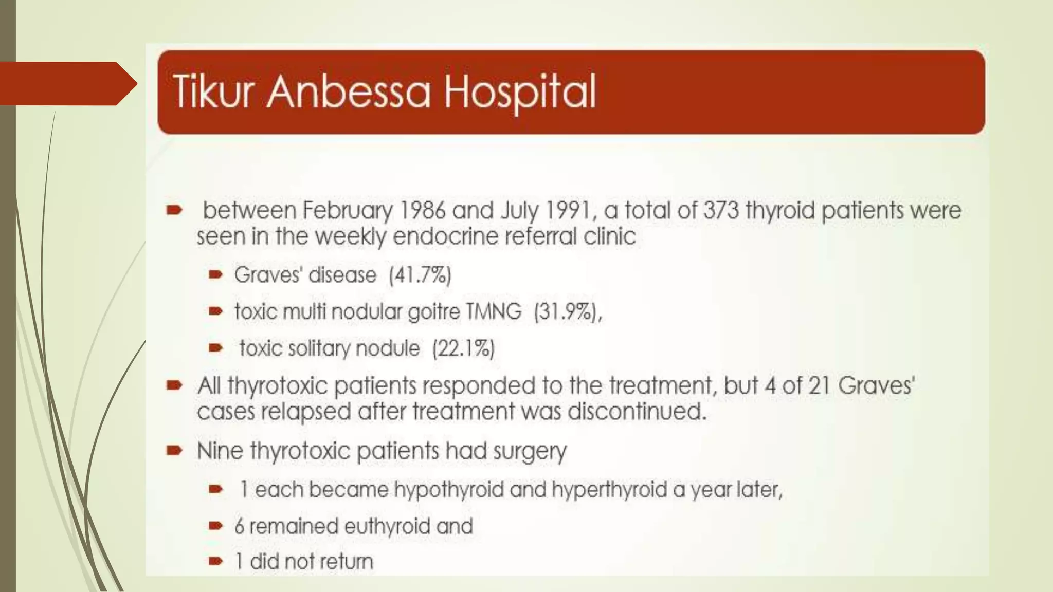 management of Hyperthyroidism | PPTX