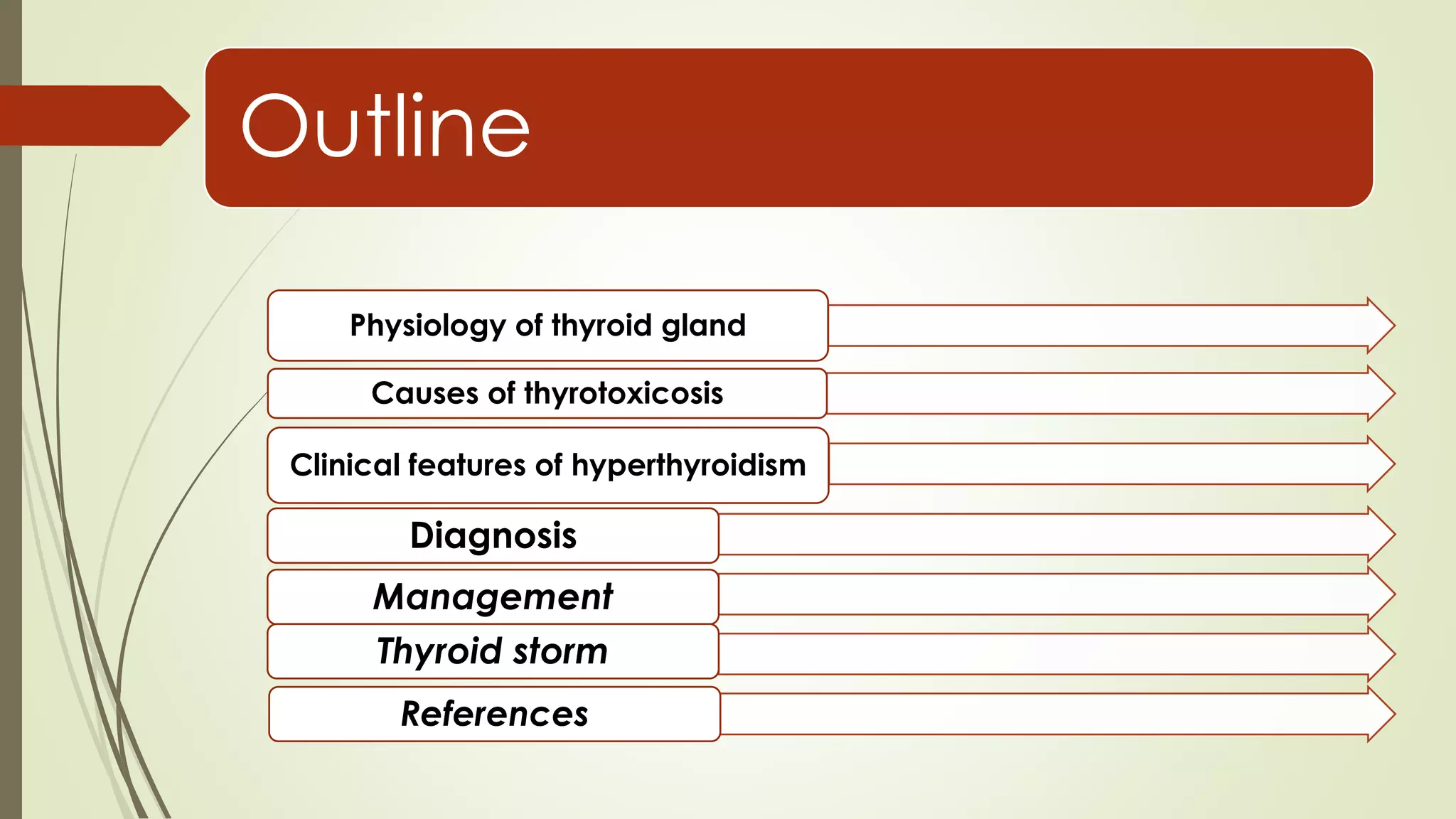 management of Hyperthyroidism | PPTX