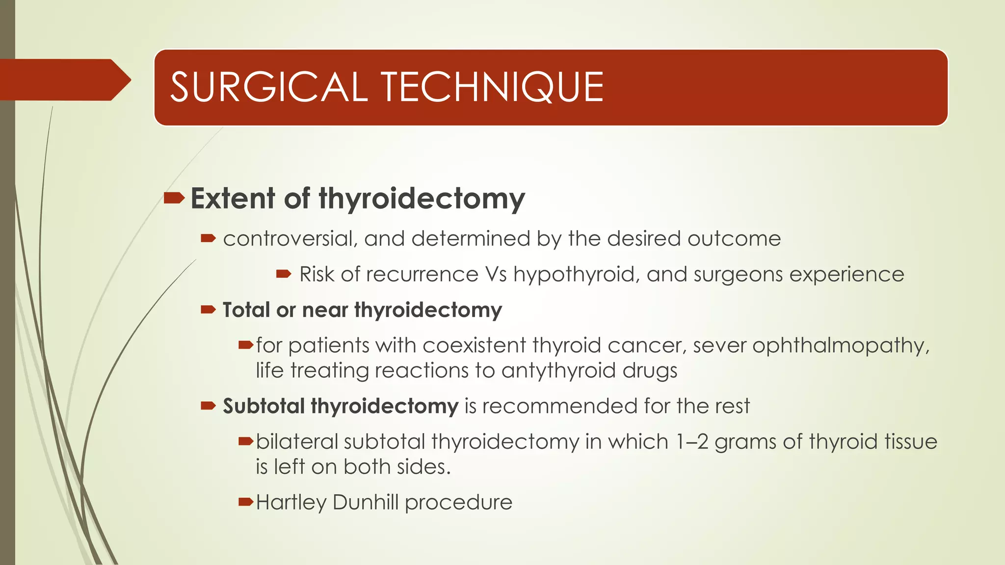 management of Hyperthyroidism | PPTX