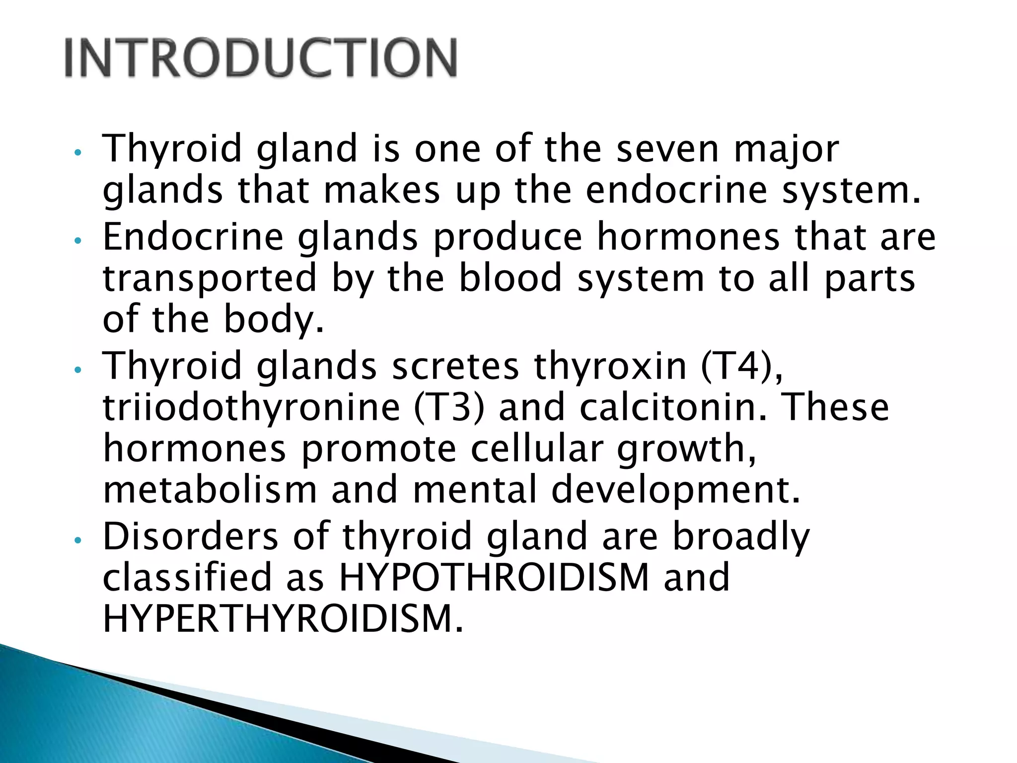 hyperthyroidism & hypothyroidism | PPTX