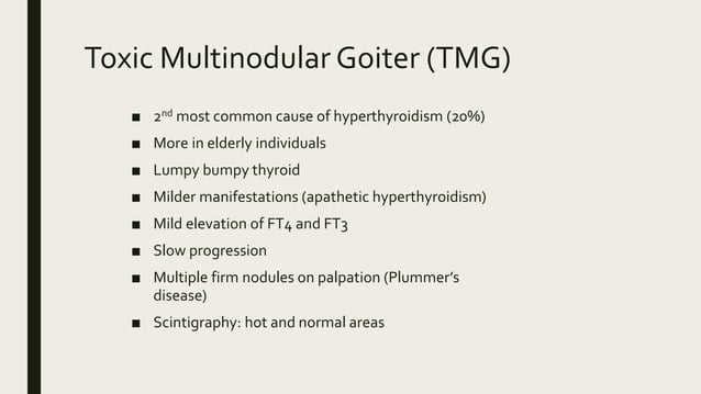 Hyperthyroidism in children | PPTX | Thyroid Disorders | Endocrine and ...
