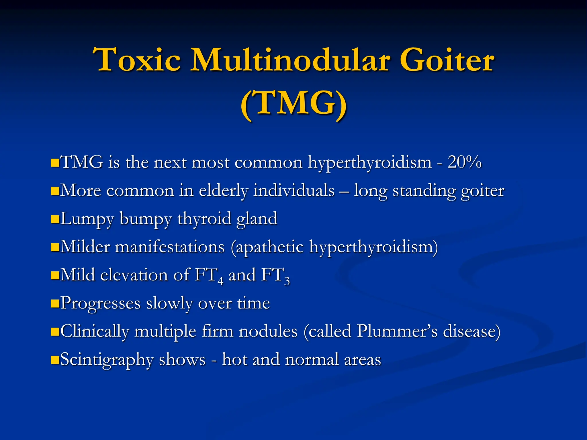 Hyperthyroidism the lect .ppt