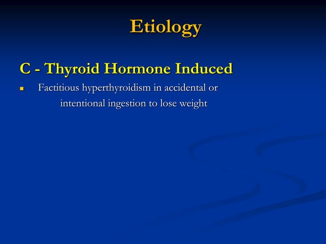 Hyperthyroidism the lect .ppt