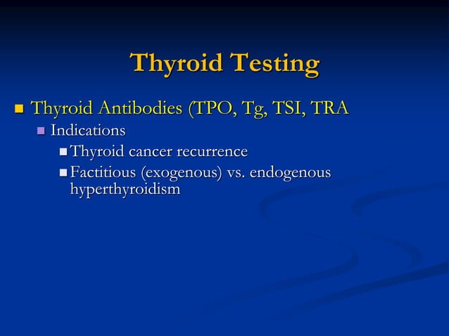 Hyperthyroidism The Lect Ppt