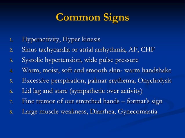 Hyperthyroidism The Lect Ppt