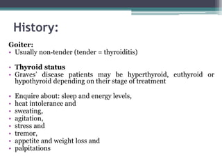Hyperthyroidism (Thyrotoxicosis) overview | PPTX