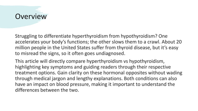 Hyperthyroidism vs Hypothyroidism - Explained Concisely.pdf