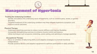 approach to Hypertonia and Hypotonia in pediatrics | PPTX