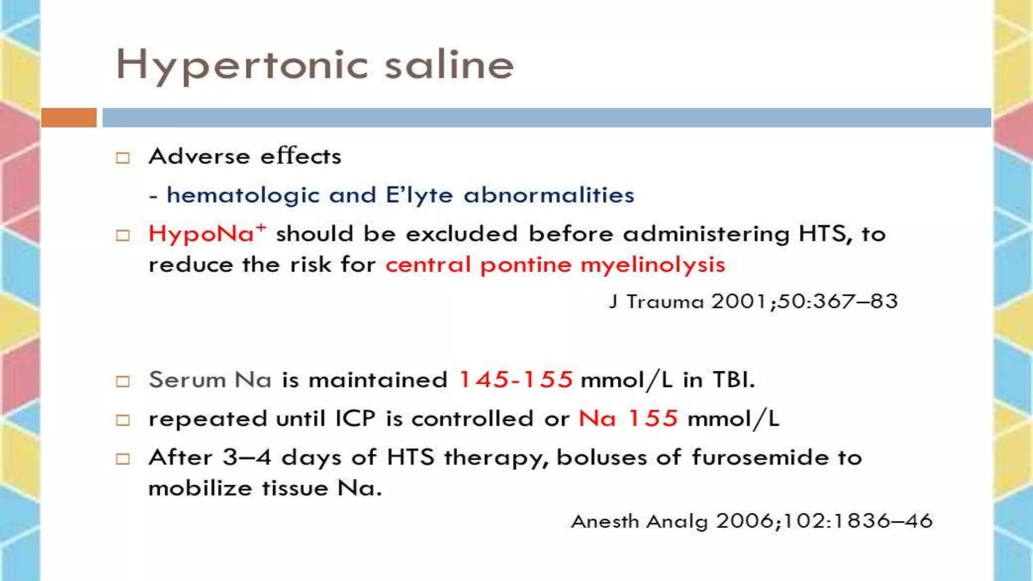 Hypertonic Saline Versus Mannitol for Increased Intracranial Pressure ...