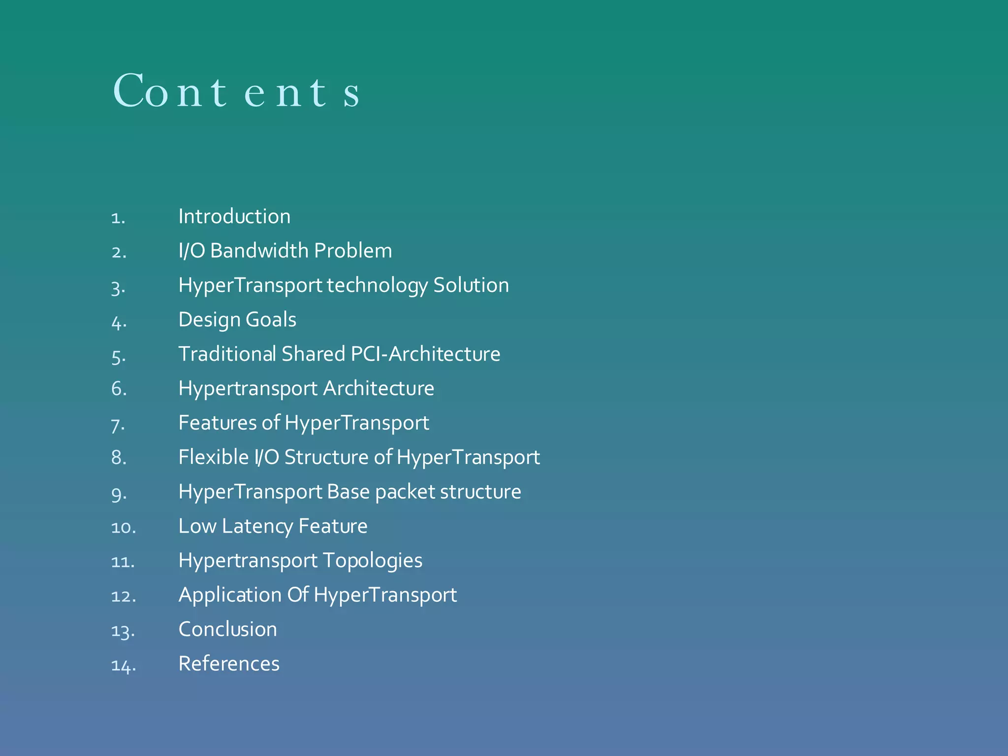 Hyper Transport Technology | PPT