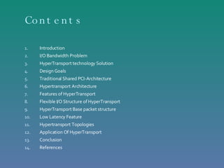 Hyper Transport Technology | PPT