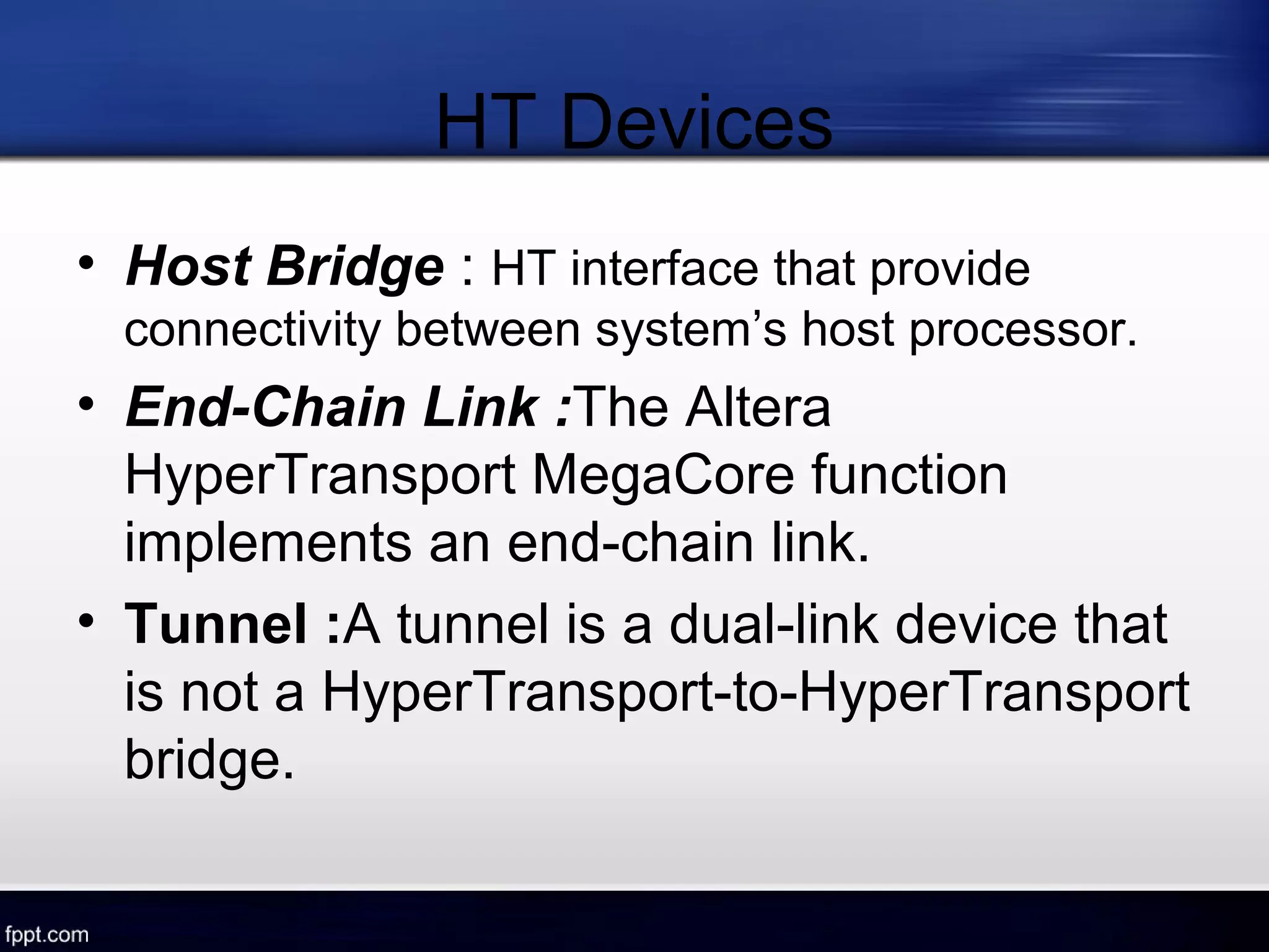 Hyper Transport Technology | PPT