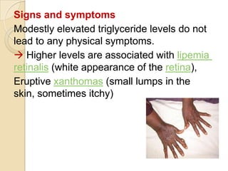 Hypertriglyceridemia | PPTX